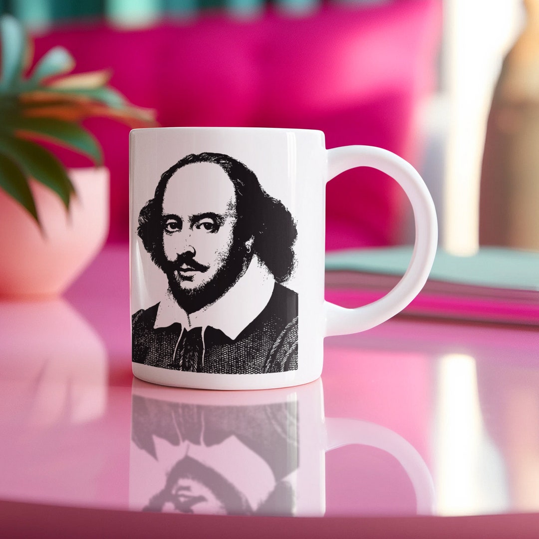 Shakespeare Mug, Shakespeare Gifts, Reader Mug, Bookish Mug, Theater ...
