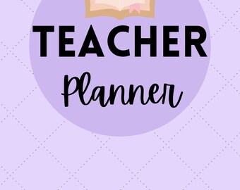 Teacher Planner for 2024 Pink - Etsy