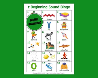 B Beginning Sound Bingo Game Speech Cards Speech Sounds Speech ...