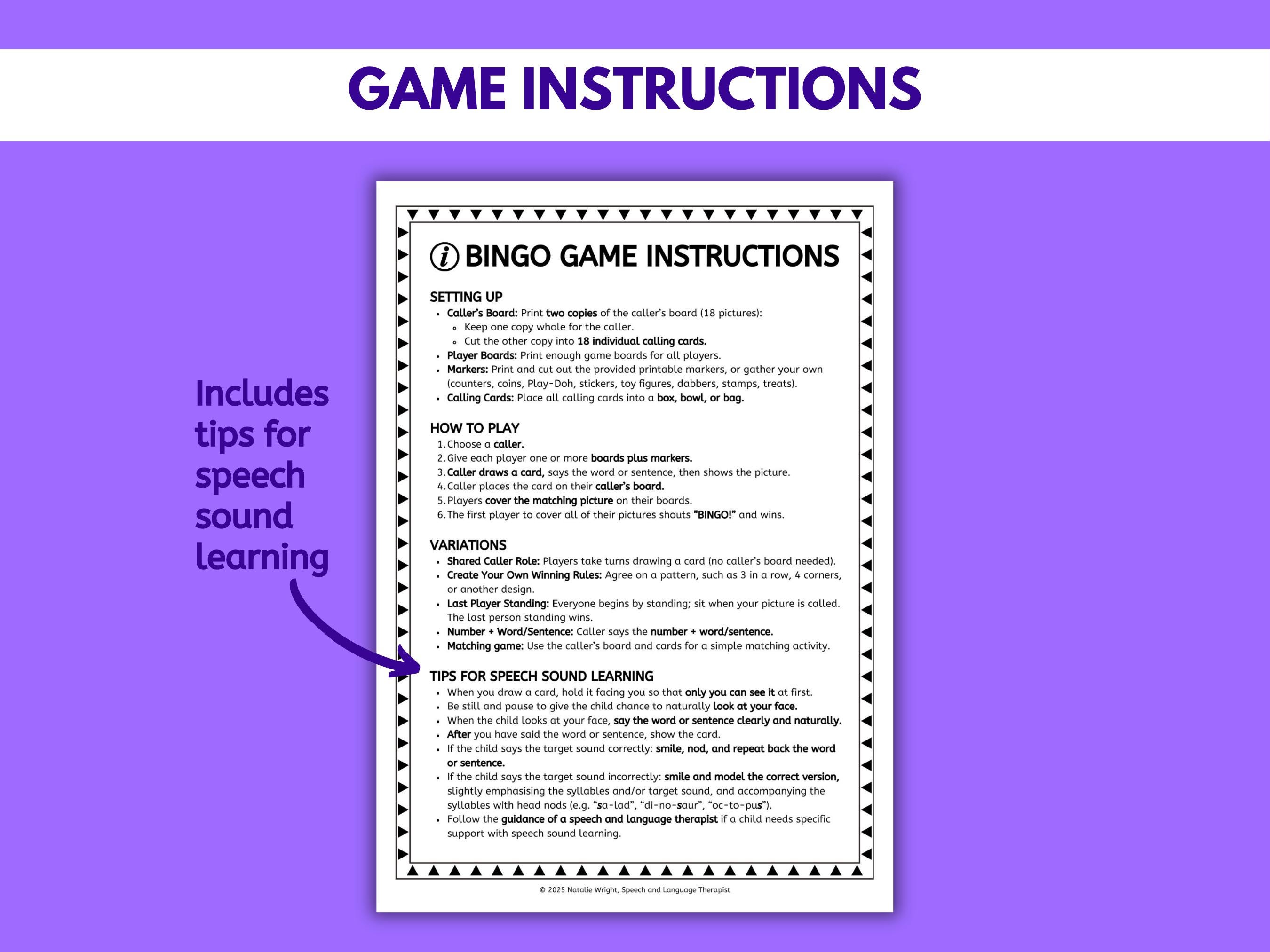CH Sound Bingo Game, Speech Therapy Articulation Cards, Phonics ...