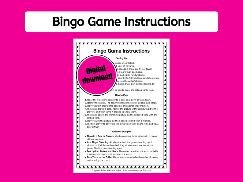 V Beginning Sound Bingo Game Speech Cards Speech Sounds Speech ...