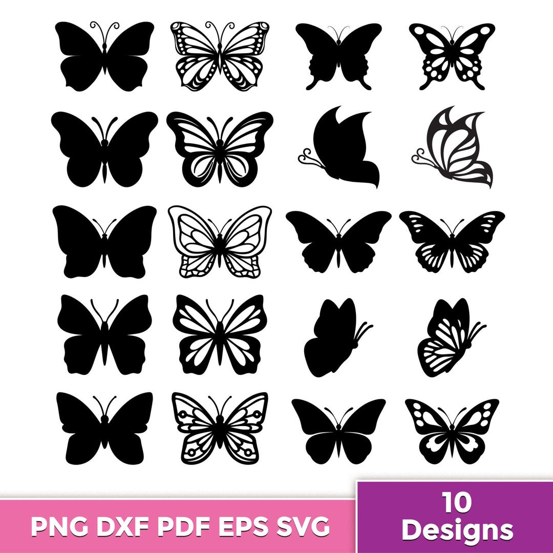 Butterfly Svg, Layered Butterfly Cut File, 3D Butterfly Svg, Butterfly ...