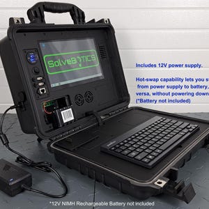 Raspberry Pi Mobile Command Center for Robots - Base Station - Obsidian ...