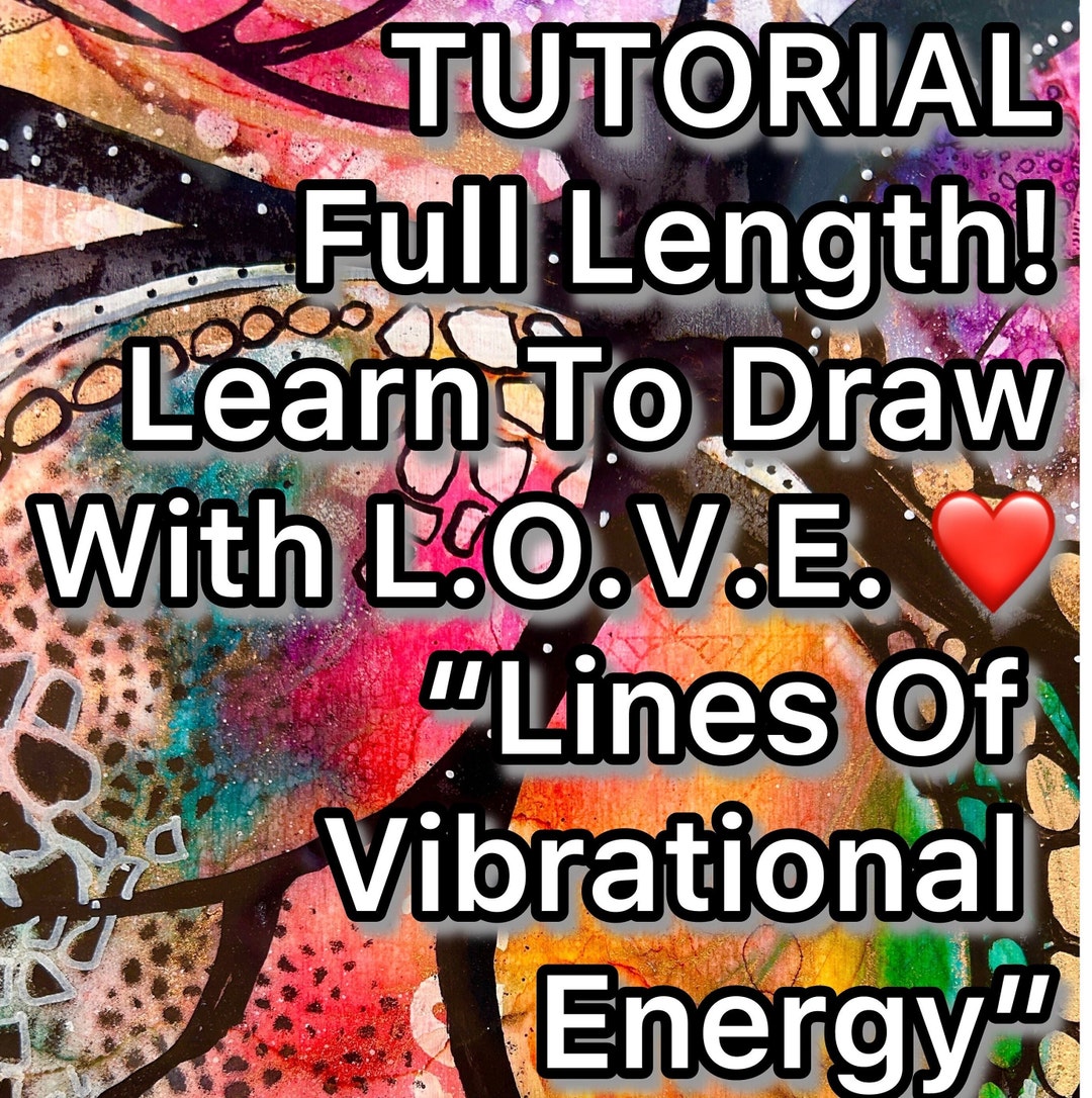 Tutorial Learn To Draw Neurographic Art 3hr Full Length Video Tutorial