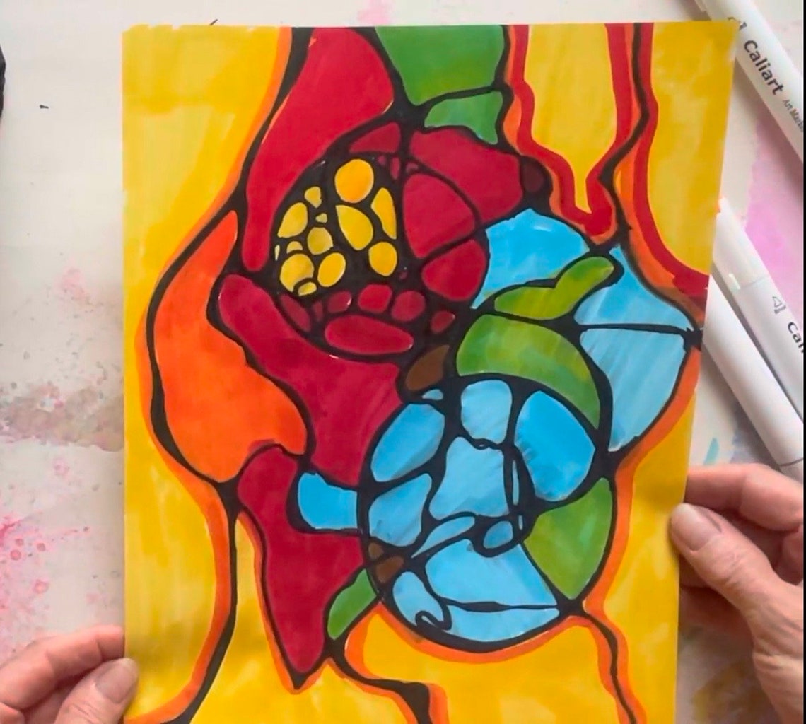 TUTORIAL Learn to Draw Neurographic Art, 3hr Full Length Video Tutorial ...
