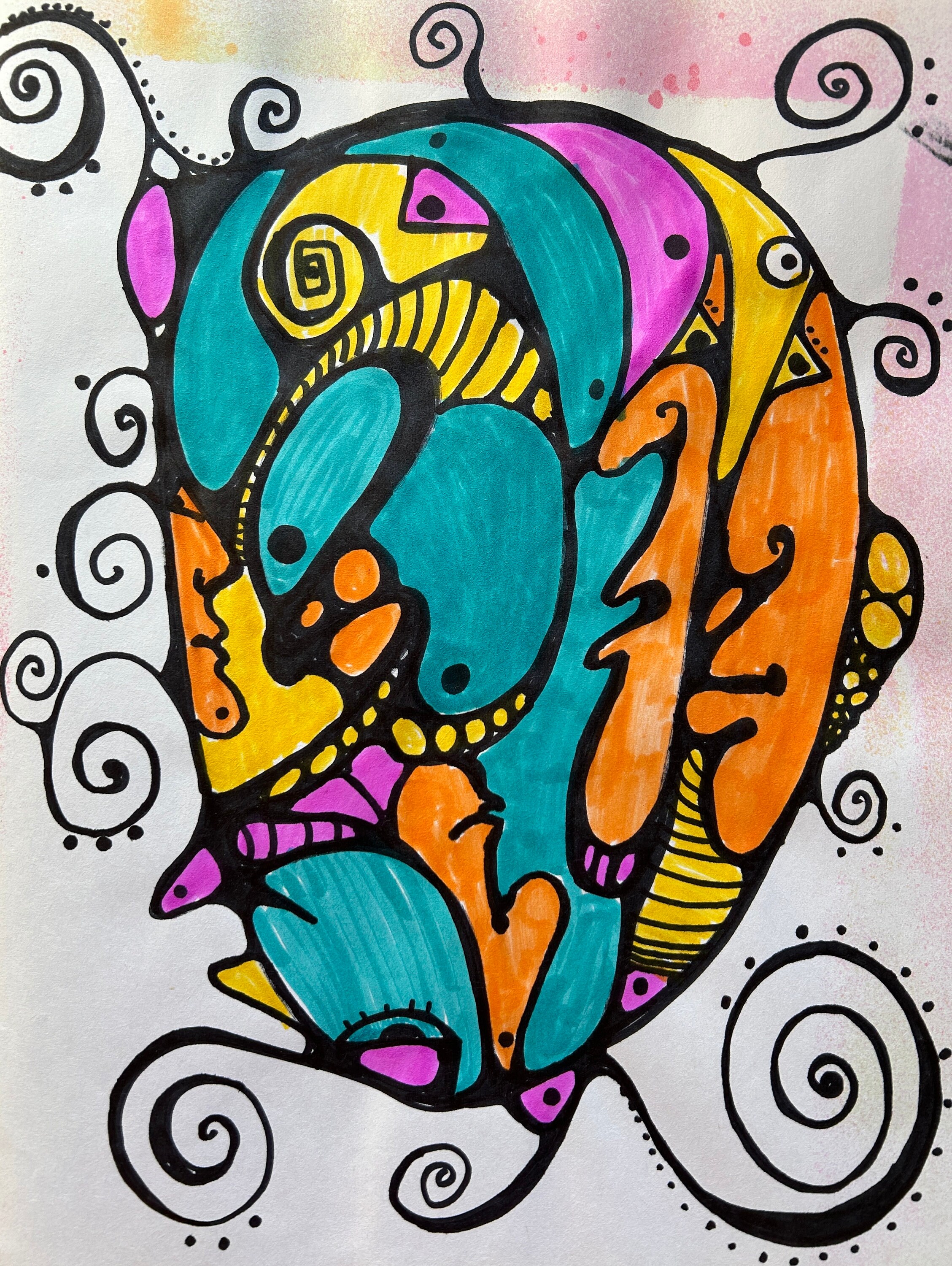 TUTORIAL Learn to Draw Neurographic Art, 3hr Full Length Video Tutorial ...