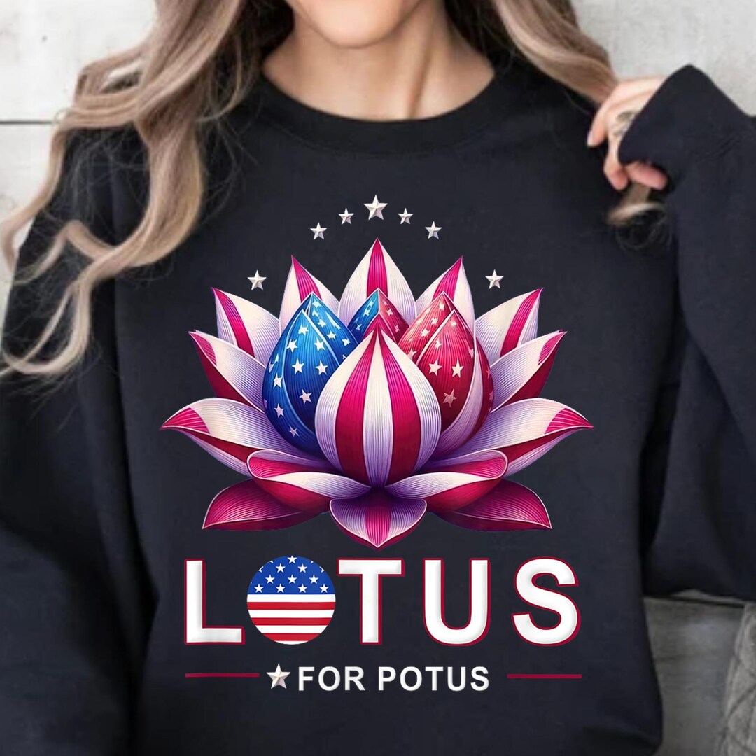 Lotus for Potus Kamala 2024 Png Files, Trending Png Files, President ...