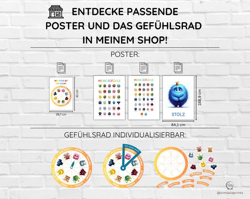 Monster Emotion Cards – Understanding Emotions | Montessori Learning ...