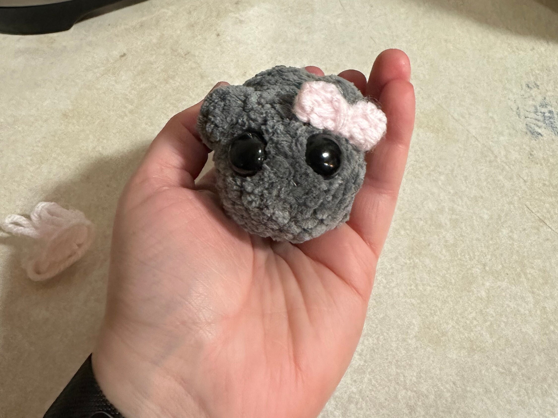 Crocheted Sad Hamster Meme - Etsy