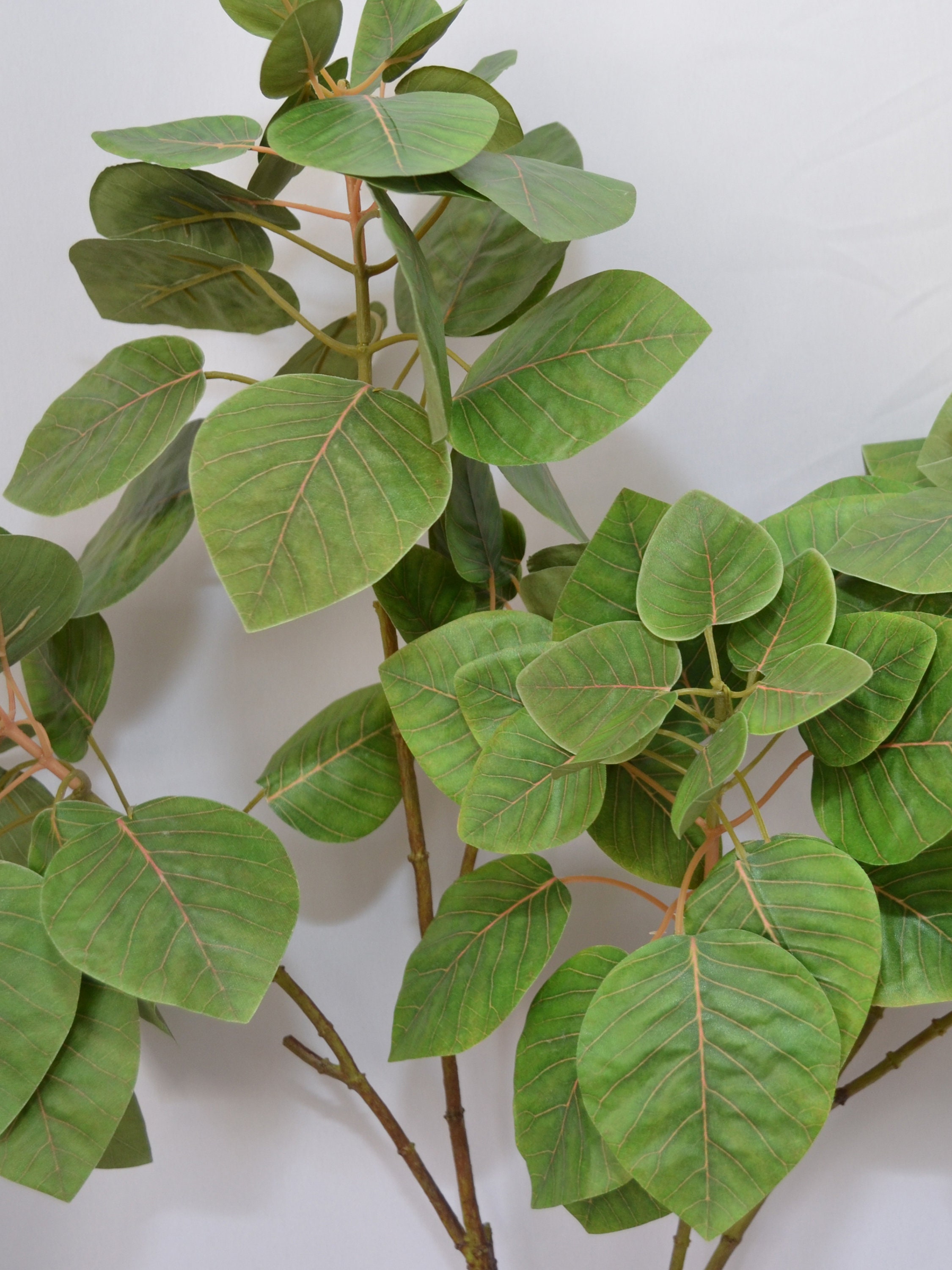 Artificial Bodhi Tree Branch, Ficus Religiosa Faux Plant Stem, Sacred ...