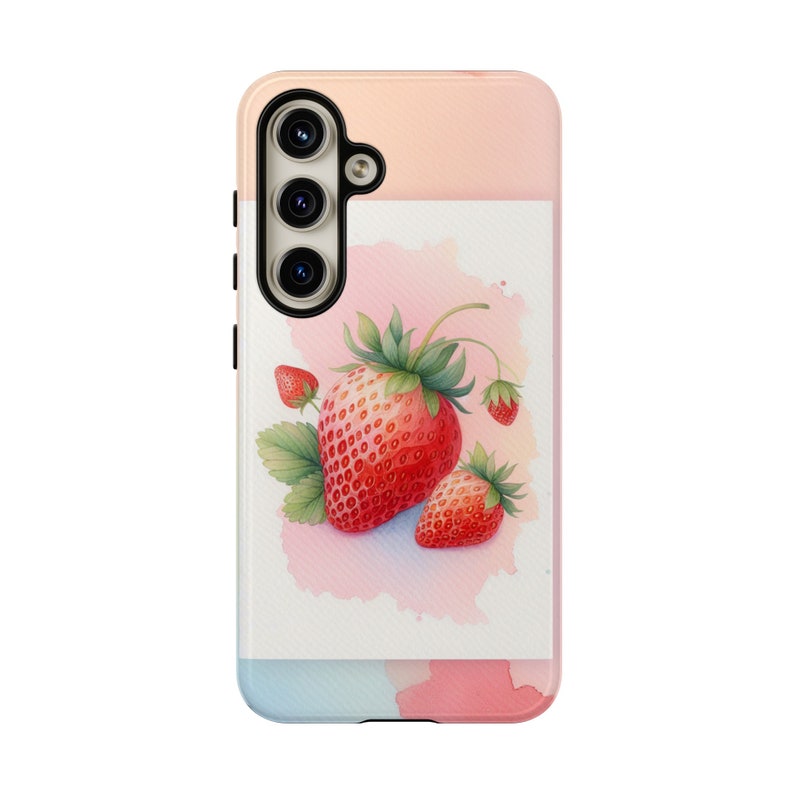 Strawberry Phone Case Strawberries Case for iPhone 15 14 13 12 11 ...