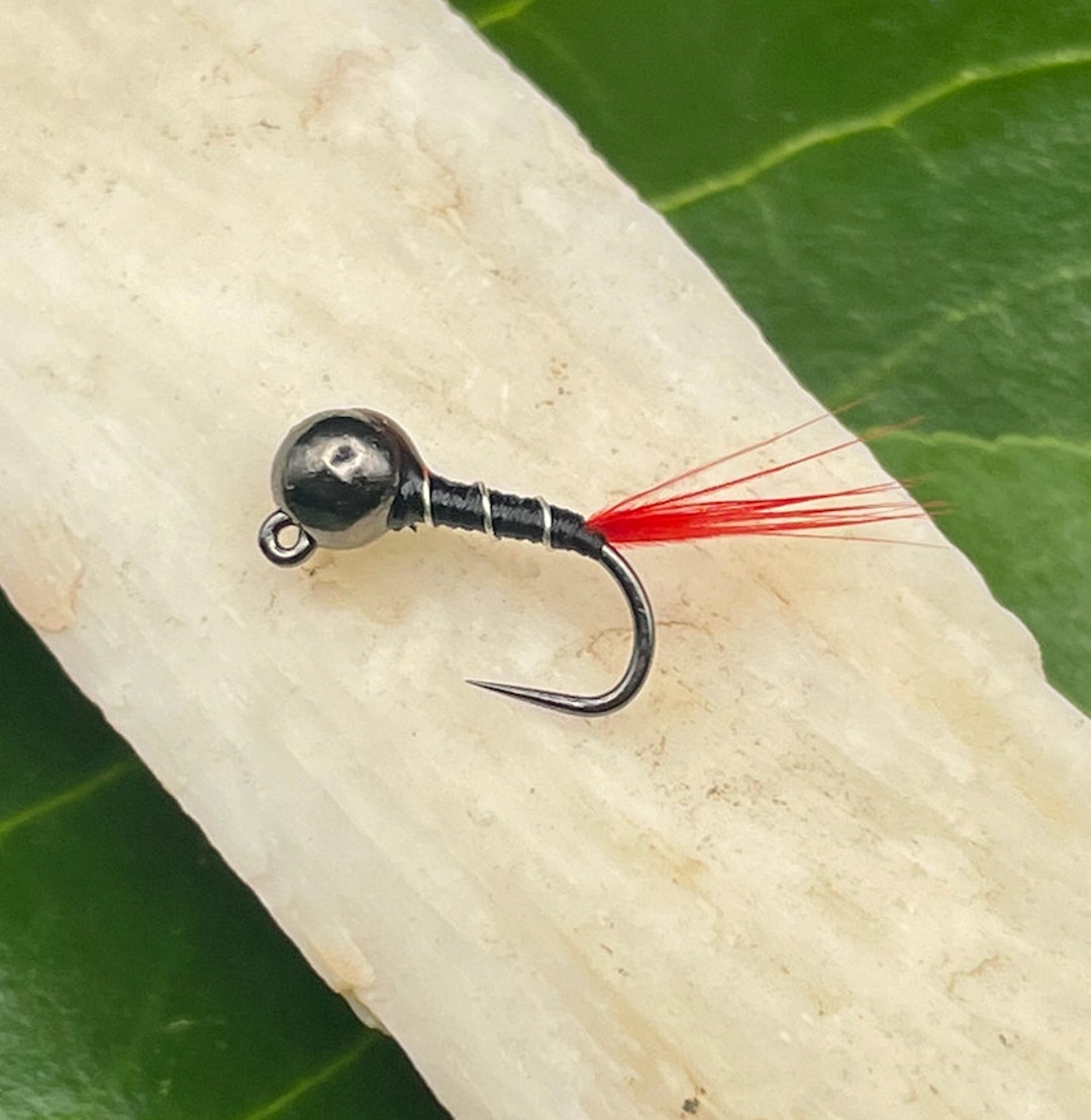 Red Tailed Midge (3 Pack) - Fly Fishing, Euro Nymph, Trout Fishing ...