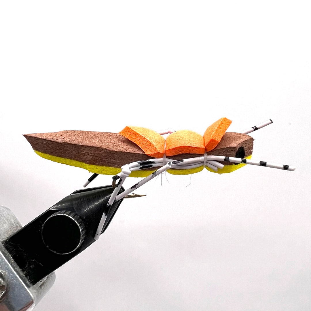 Morrish Hopper Yellow (3pc per Pack) - Fly Fishing - Grasshopper ...