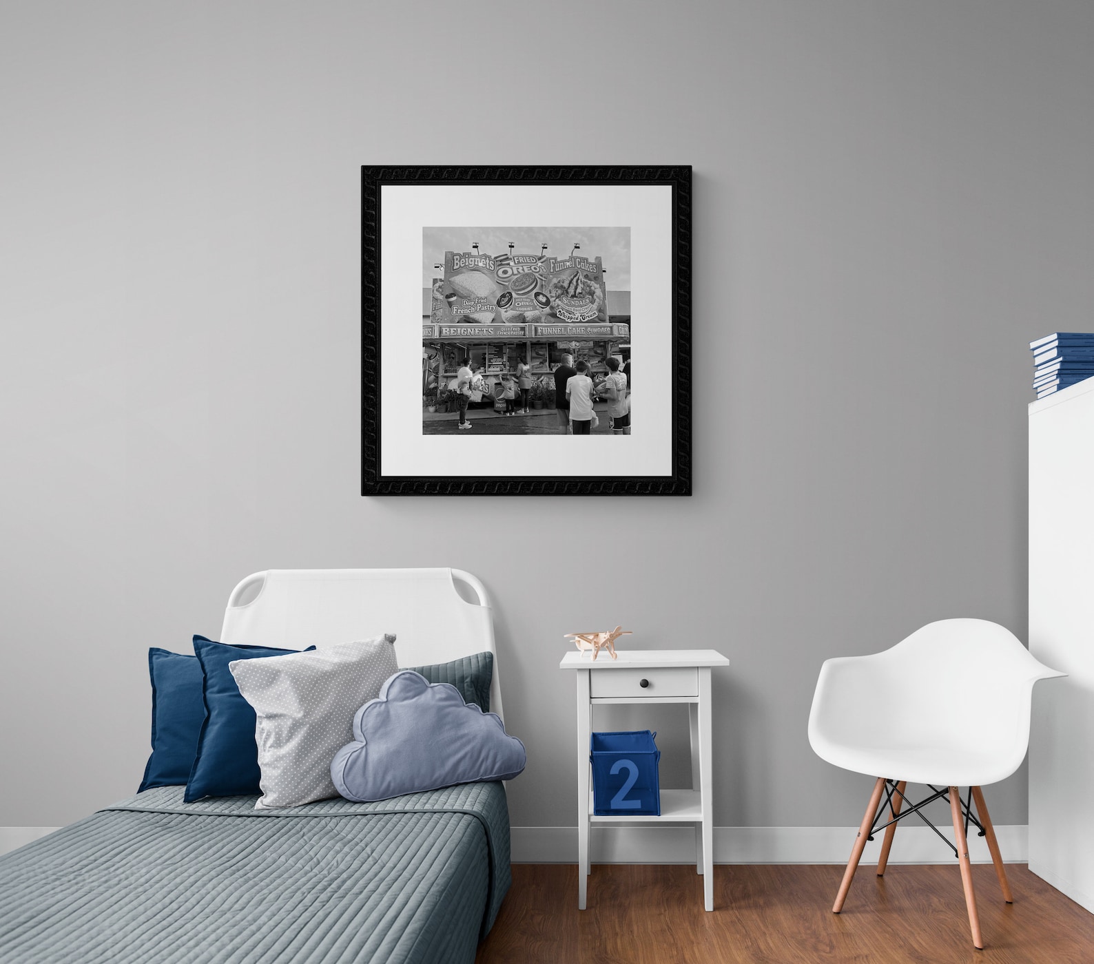 State Fair Black and White Photograph Printable Wall Art Instant ...