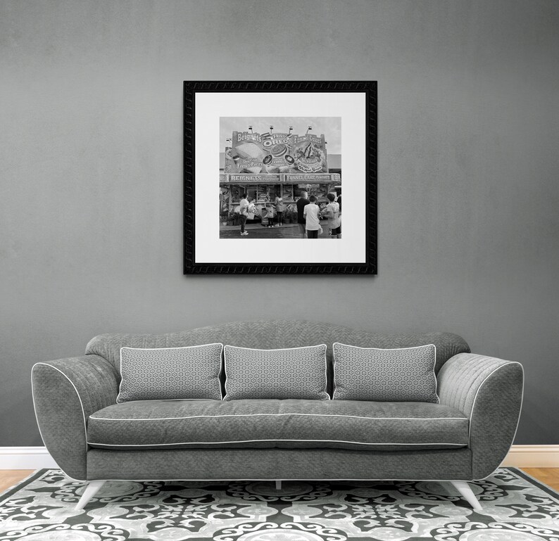 State Fair Black and White Photograph Printable Wall Art Instant ...
