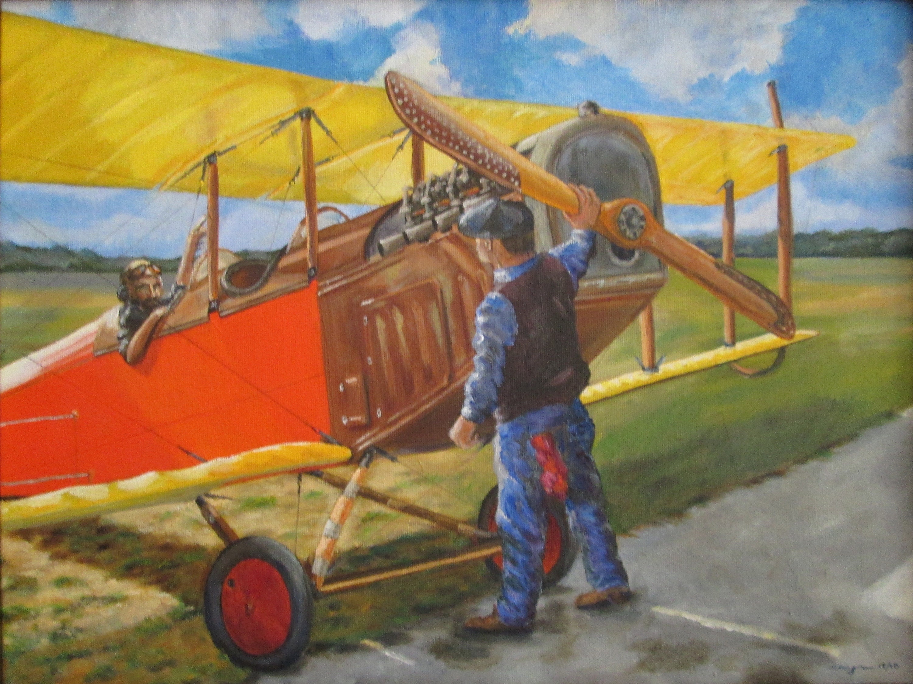 Curtiss Jenny, Bi-plane, Airplane, WW1 - Etsy