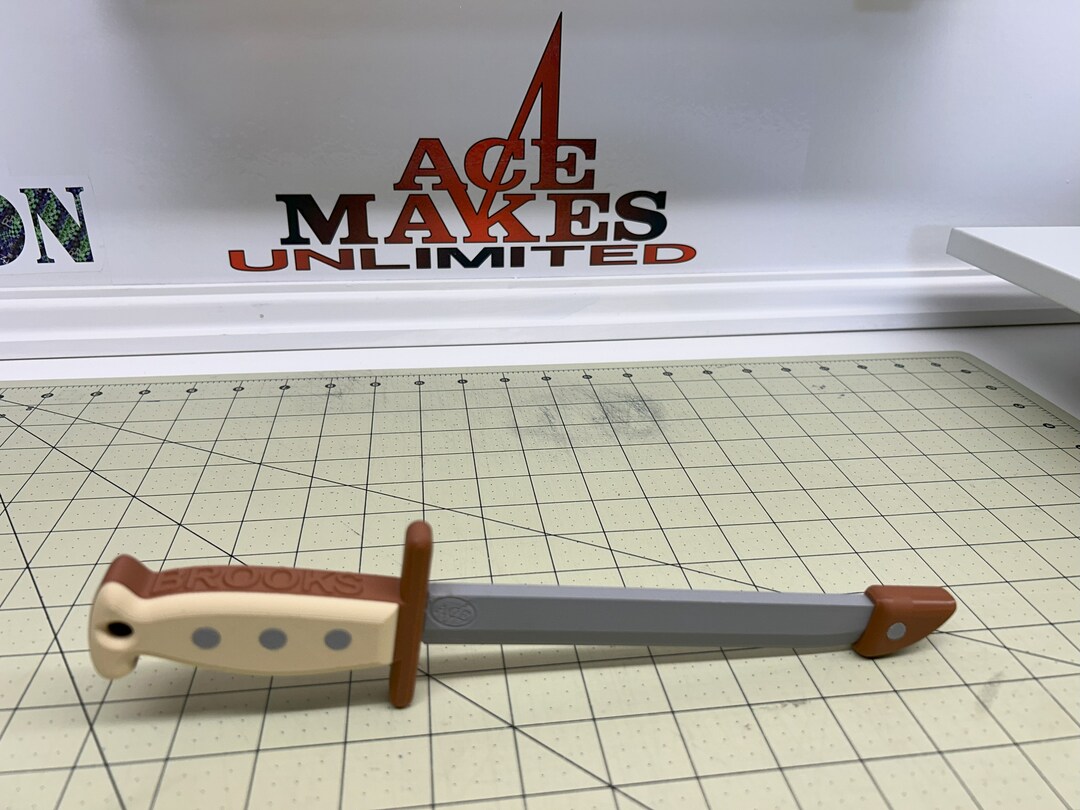 Child's Plastic Pirate Sword, 3D Printed in PLA With Your Choice of ...