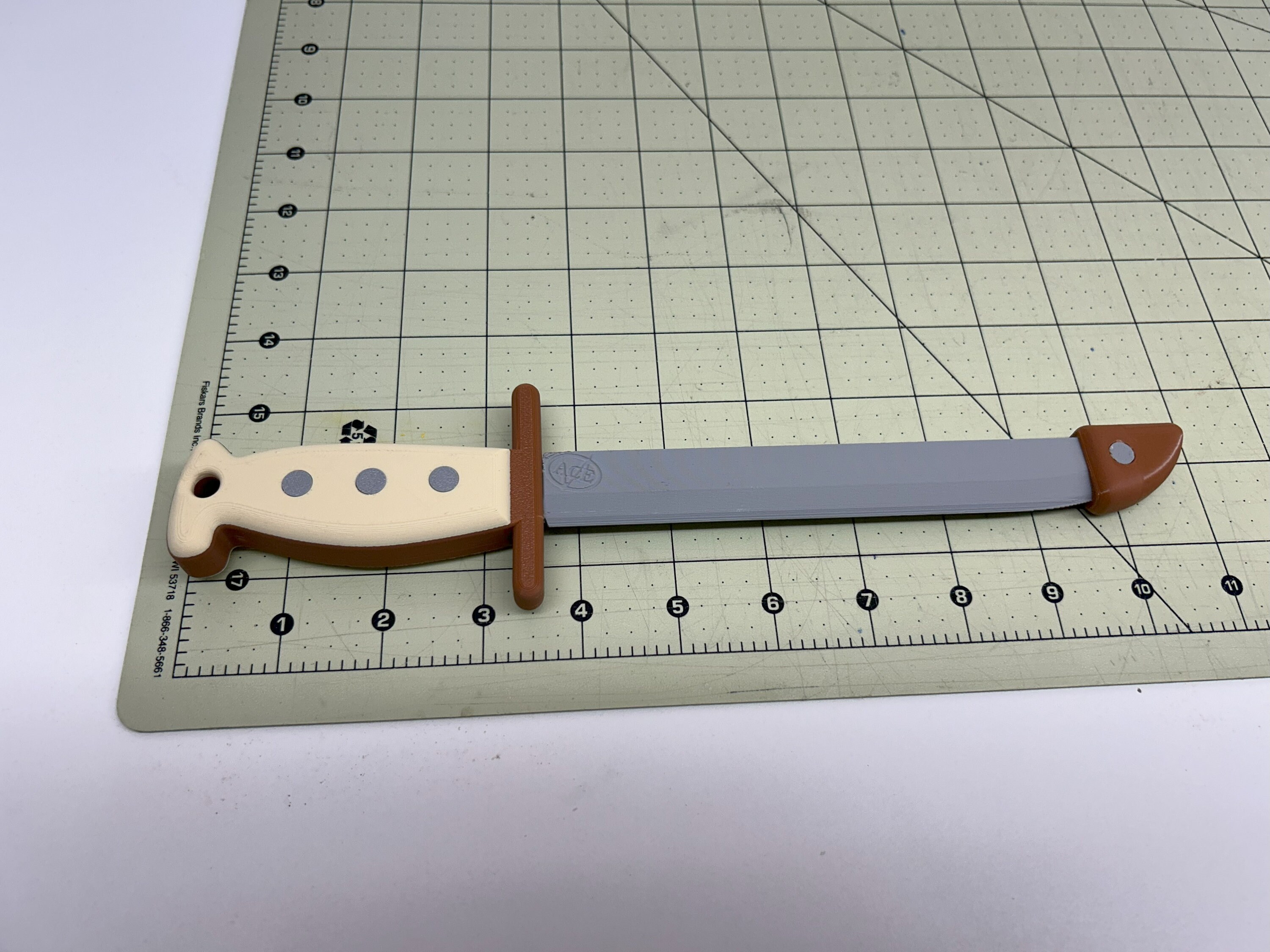 Child's Plastic Pirate Sword, 3D Printed in PLA With Your Choice of ...