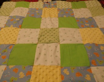 Green patchwork | Etsy