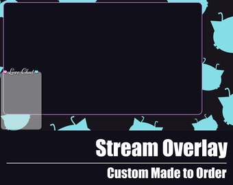Custom Vtuber Stream Overlay, Custom Vtuber Intermission, Custom Vtuber ...