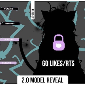 Custom Vtuber Model Reveal Etsy