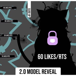 Custom Vtuber Model Reveal - Etsy