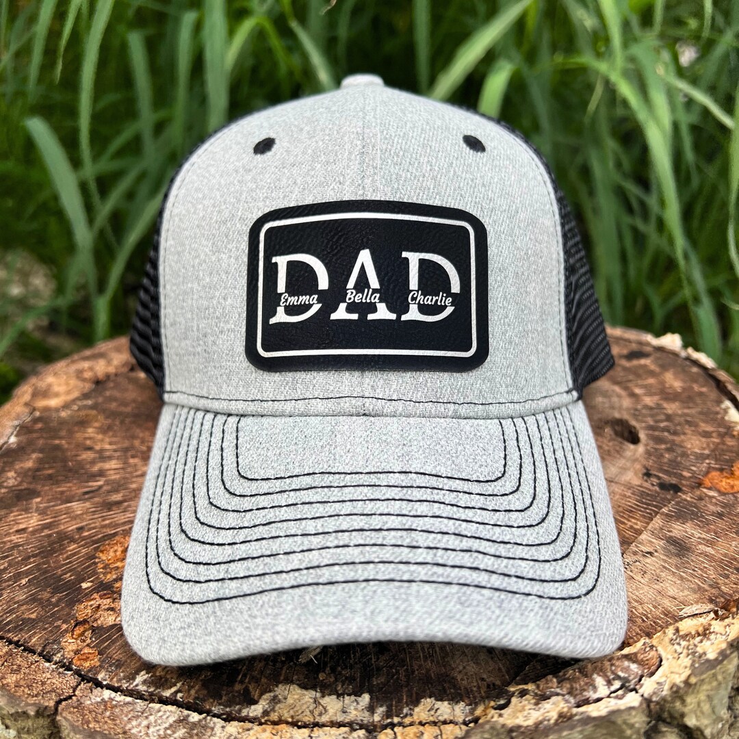 Custom Father's Day Cap With Personalized Names Dad Hat Various Hat and ...