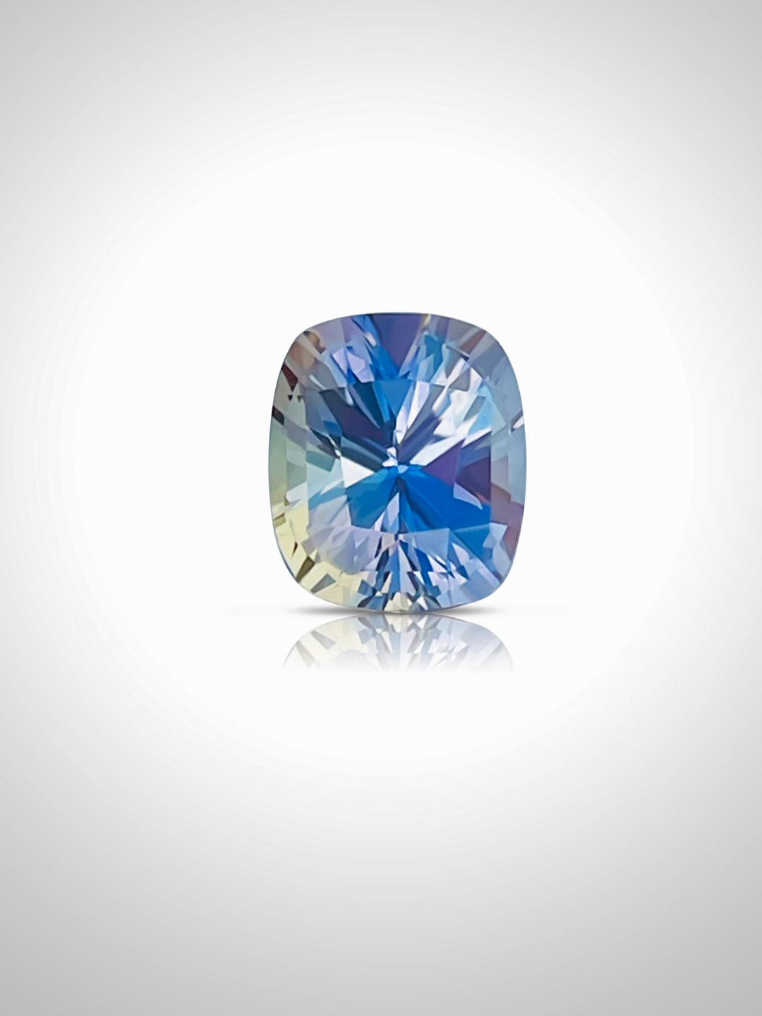 GIT Certificate Natural Tanzanite Zoisite Unheated Precision Cutting ...