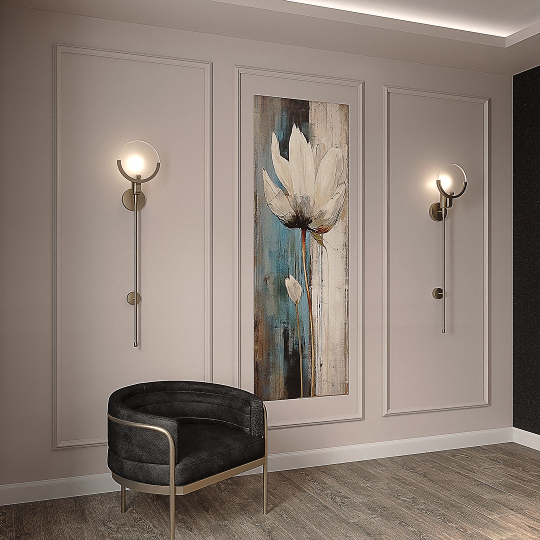 Ready to Go Wall Paneling Kit Wall Paneling Wainscoting Kit Custom Made ...