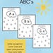 Raindrop Alphabet Coloring Page | Preschool Printable | Learning ...