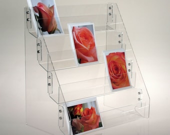 Note Greeting Card Display Rack New Acrylic 3 Tier 24 | Etsy