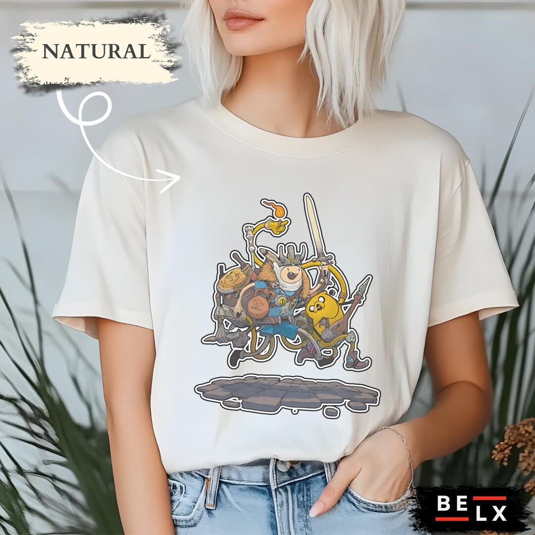 Finn and Jake Going on Adventure, Adventure Time Unisex Heavy Cotton ...