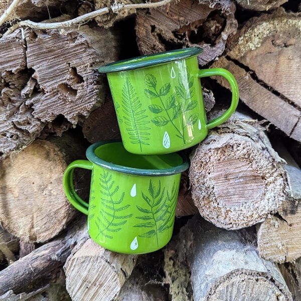 Botanical Mug - Etsy
