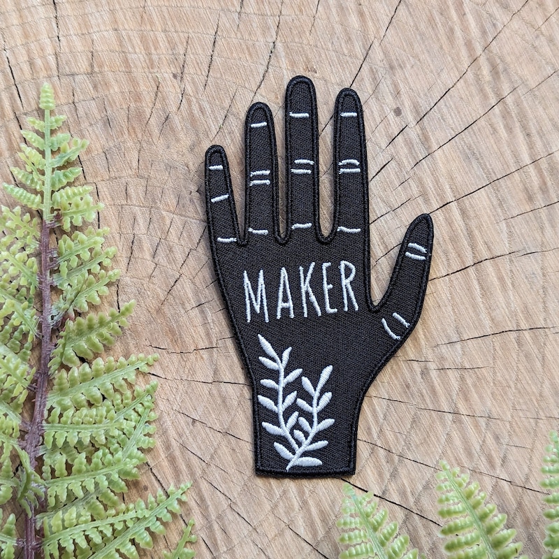 Hand Embroidered Patches - Etsy