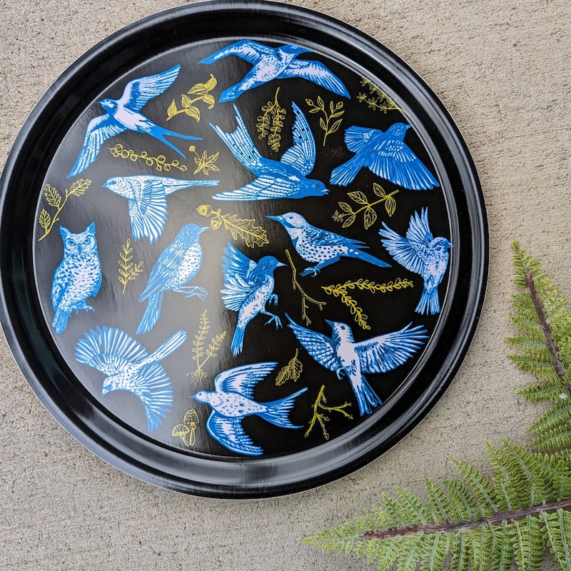 Bird Platter - Etsy