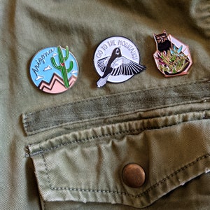 Arizona Pin Arizona Enamel Pin Cactus Pin Cacti Pin Cacti Enamel Pin ...