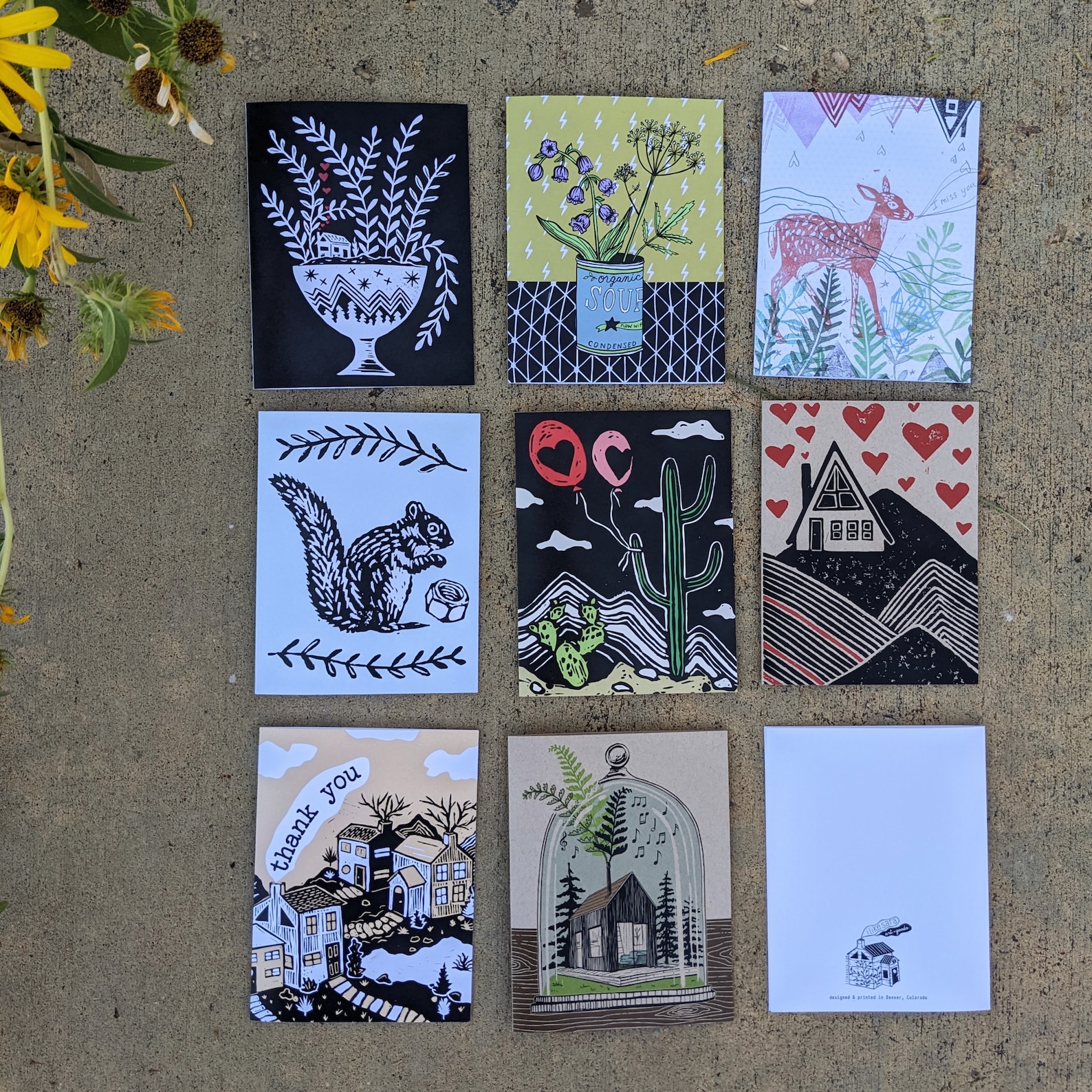 Cabin Card Cabin Greeting Card Love Card A-frame Card - Etsy