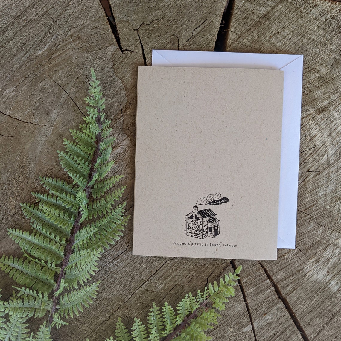 Cabin Card Cabin Greeting Card Love Card A-frame Card - Etsy