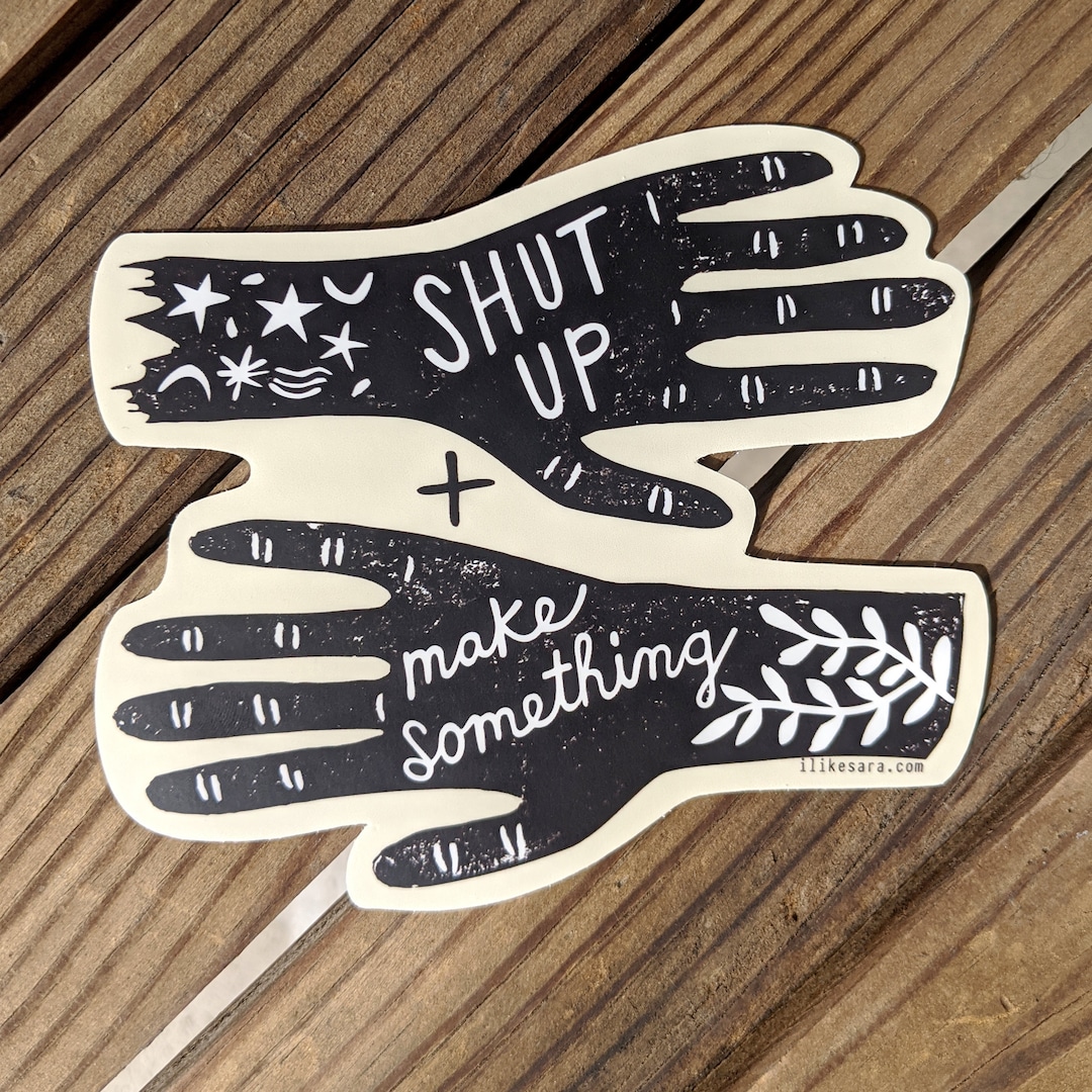 Maker Sticker | Hand Sticker | Make Something | Handmaker | Maker ...
