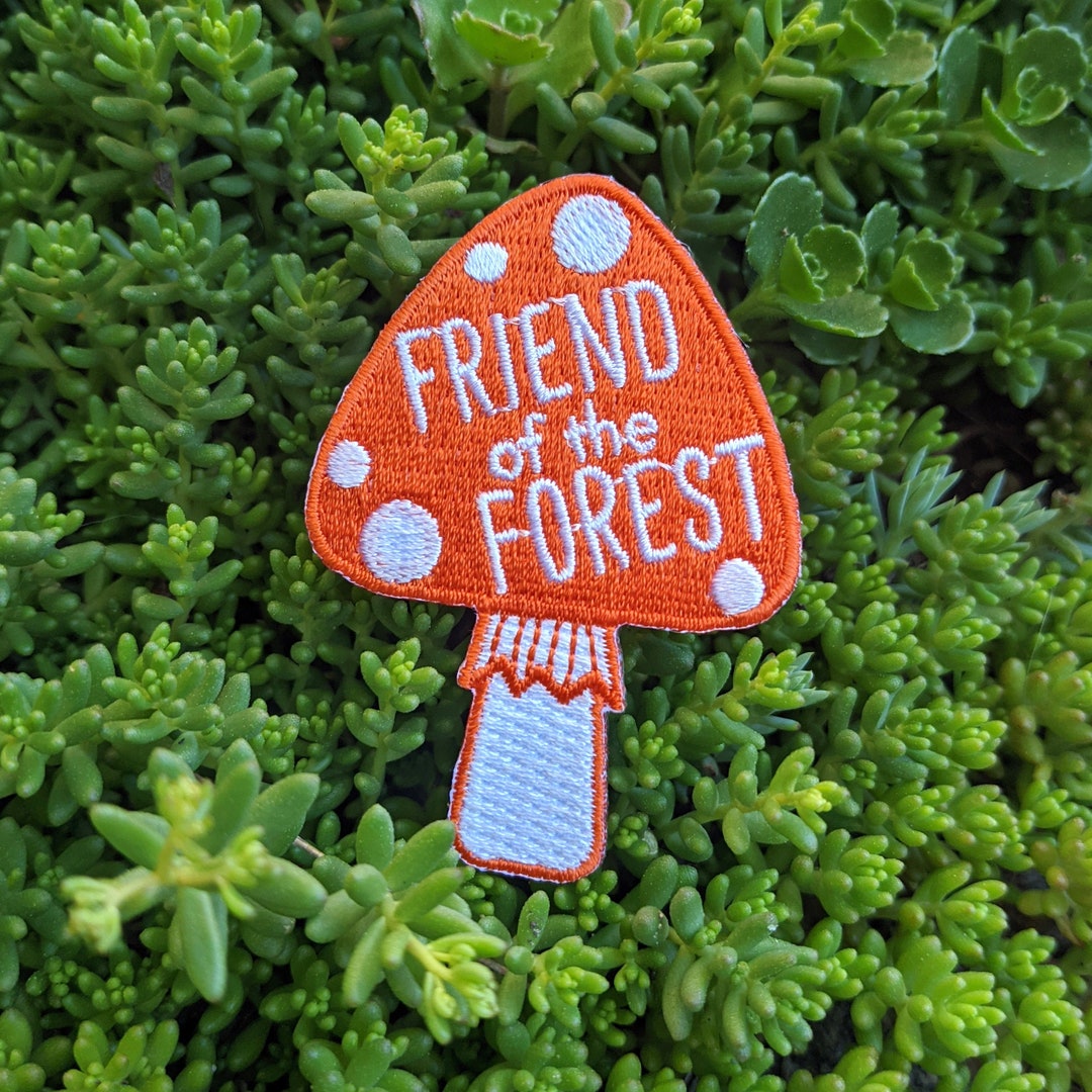 Mushroom Patch | Forest Patch | Woodland Patch | Embroidered Patch ...