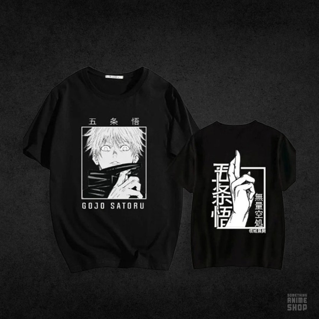 Oversized Gojo Satoru T-shirt A Must for Jujutsu Kaisen Fans Anime ...