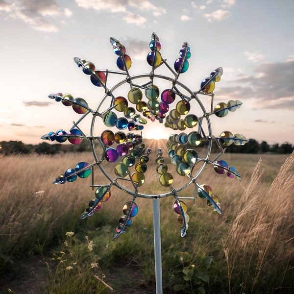 Garden Wind Sculpture - Etsy