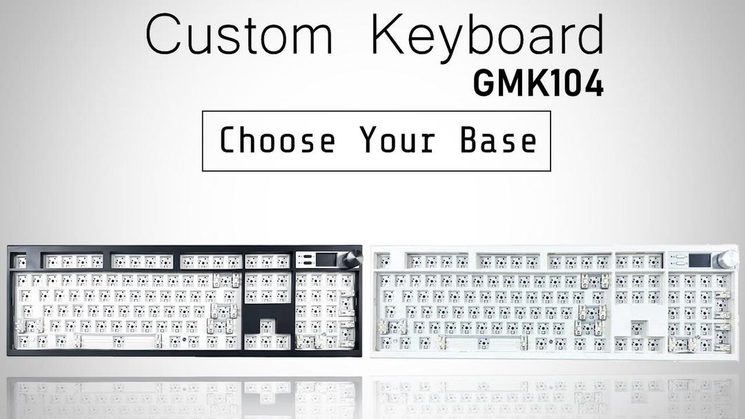 Custom Ultra Quiet GMK104 RGB Mechanical Keyboard - Etsy