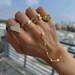 Kelly Hand Chain - Etsy