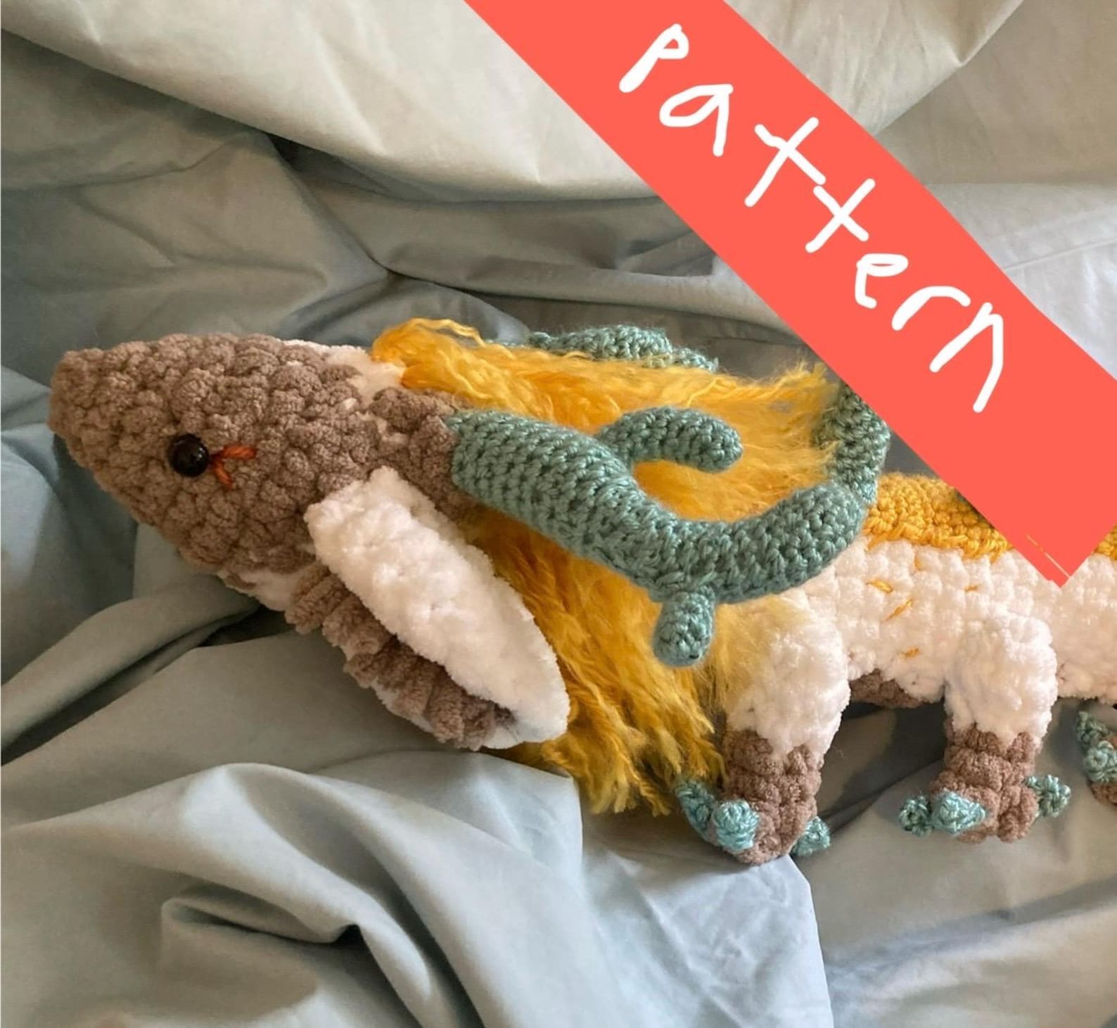 Crochet Light Dragon Pattern, Zelda TOTK - Etsy