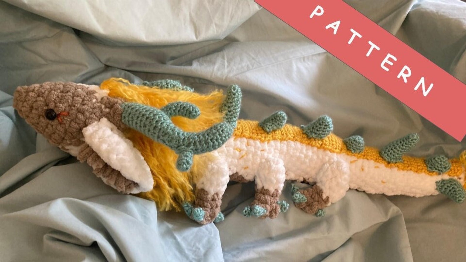 Crochet Light Dragon Pattern, Zelda TOTK - Etsy