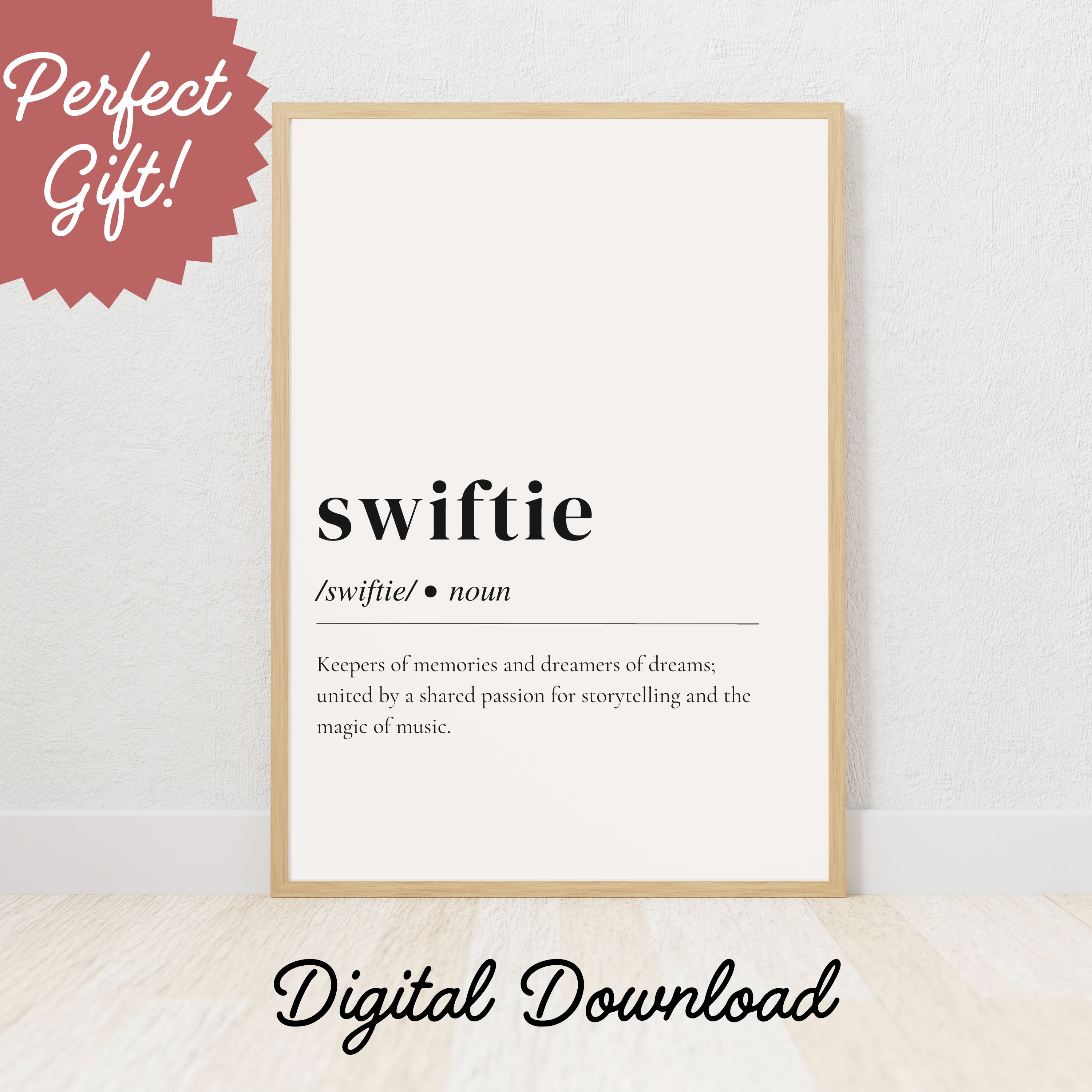 Swiftie Must-have Printable Poster, Digital Downloads, Taylor Swiftie ...