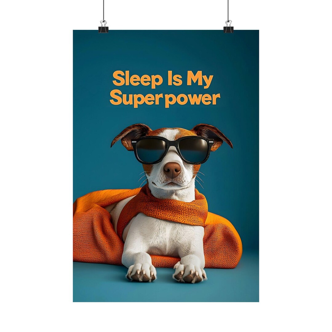 Matte Vertical Posterssleep Poster, Sleep Tips, Sleep Better, Good ...