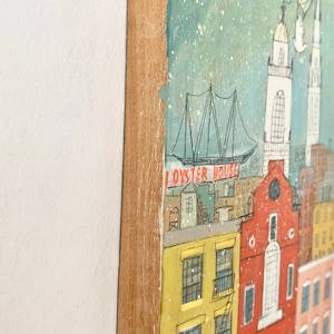 Hand Painted Original Painting - Hello Boston (#435) - Etsy Australia