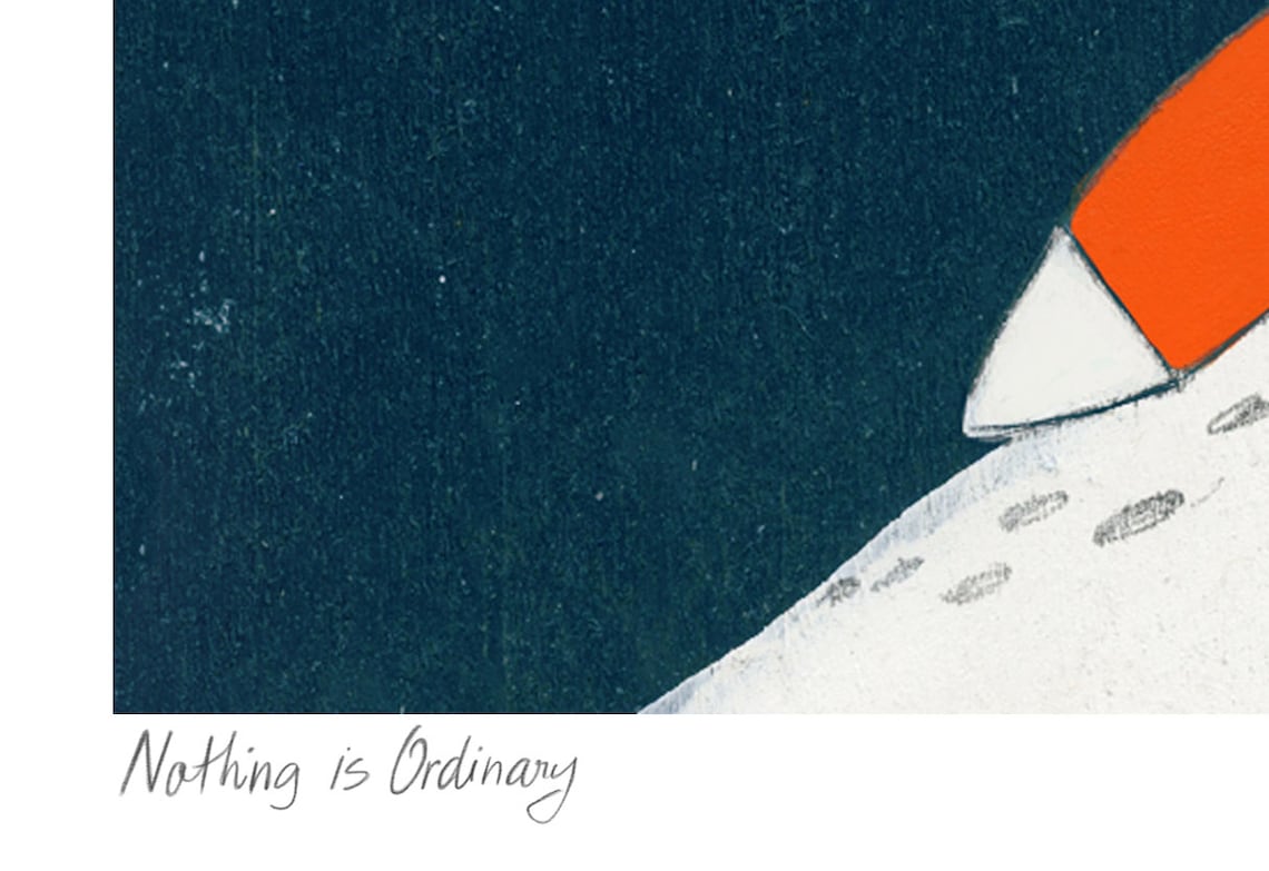 11x14 Large Art Print Nothing is Ordinary - Etsy